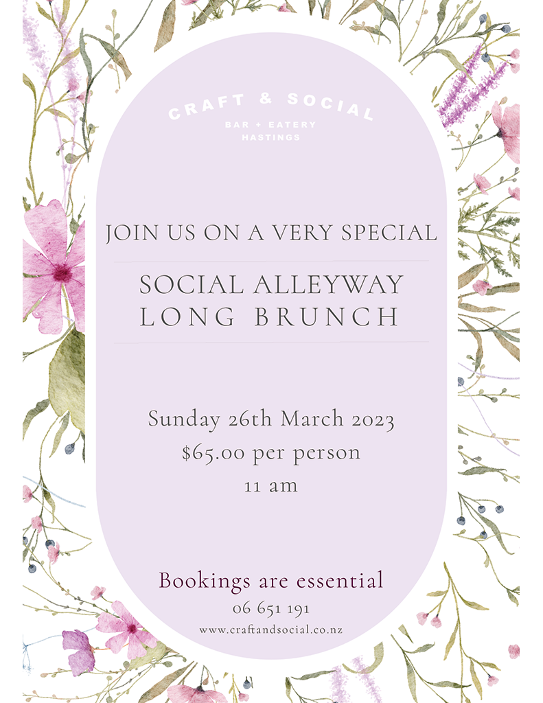 Craft & Social, Bar + Eatery, Hastings Bar, Restaurant Hastings – Craft ...